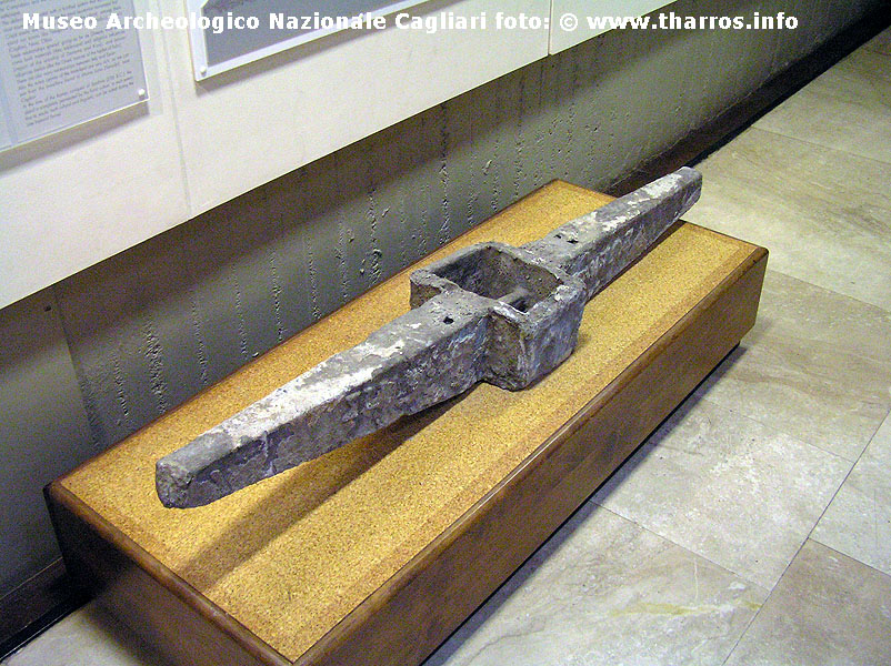 Ancora antica dal Museo Archeologico Nazionale Cagliari