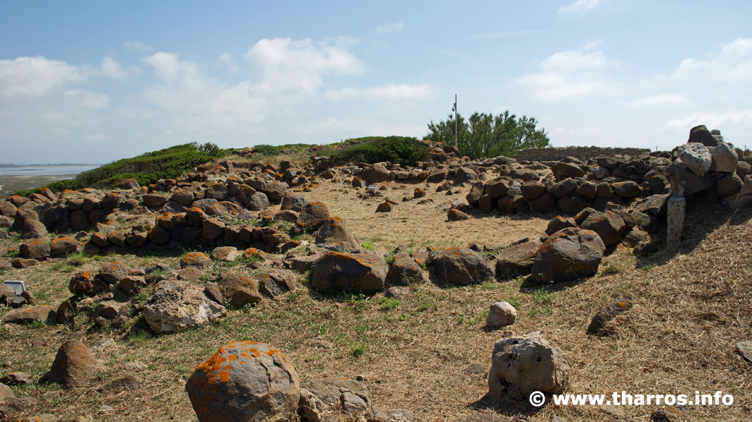The area of the tophet at Tharros is a former nuragic settlement